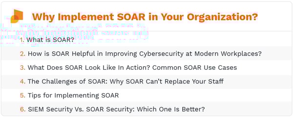 Why Implement SOAR in Your Organization? A Close-Up on How You Can ...
